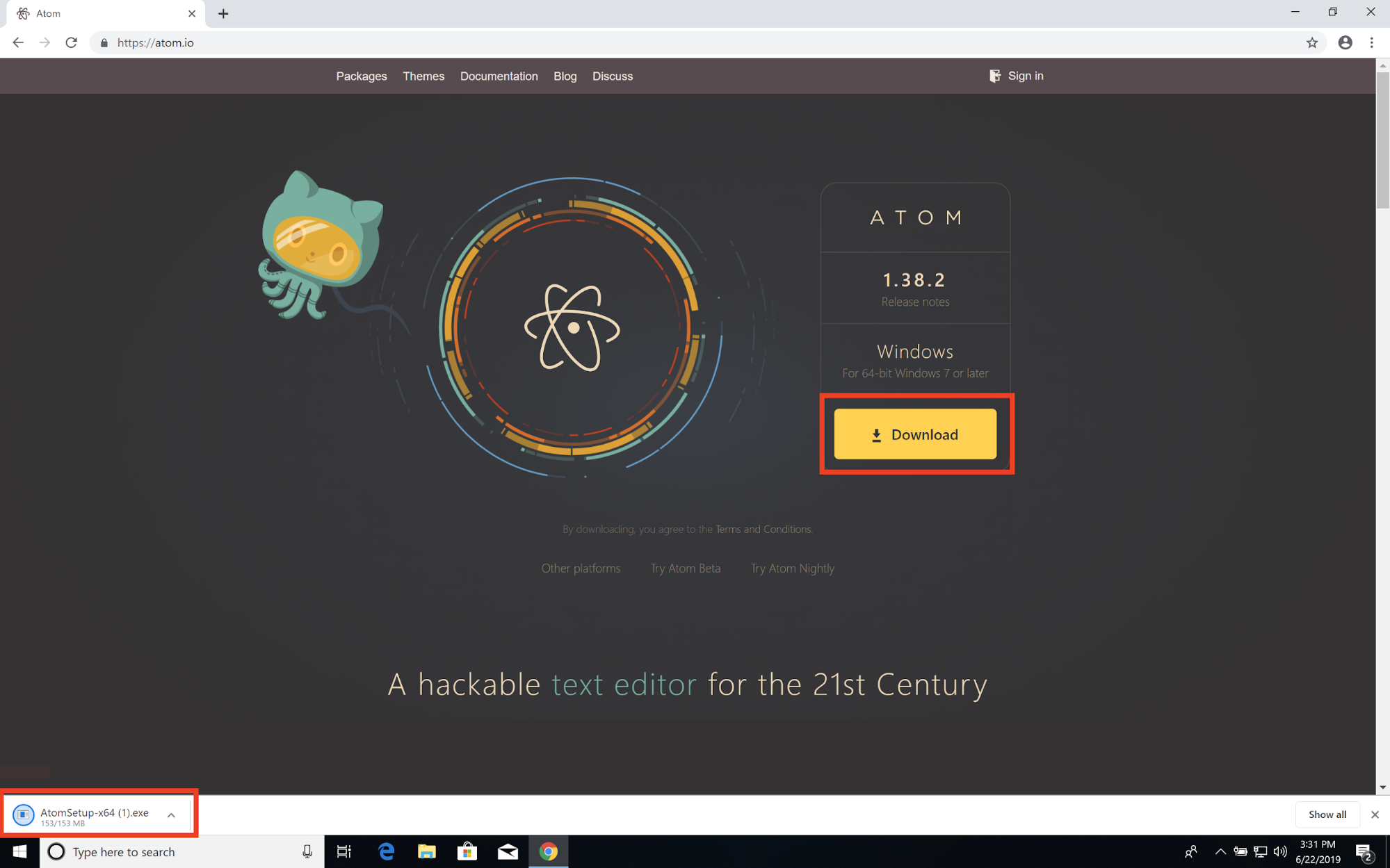 Git and Atom Setup - Windows