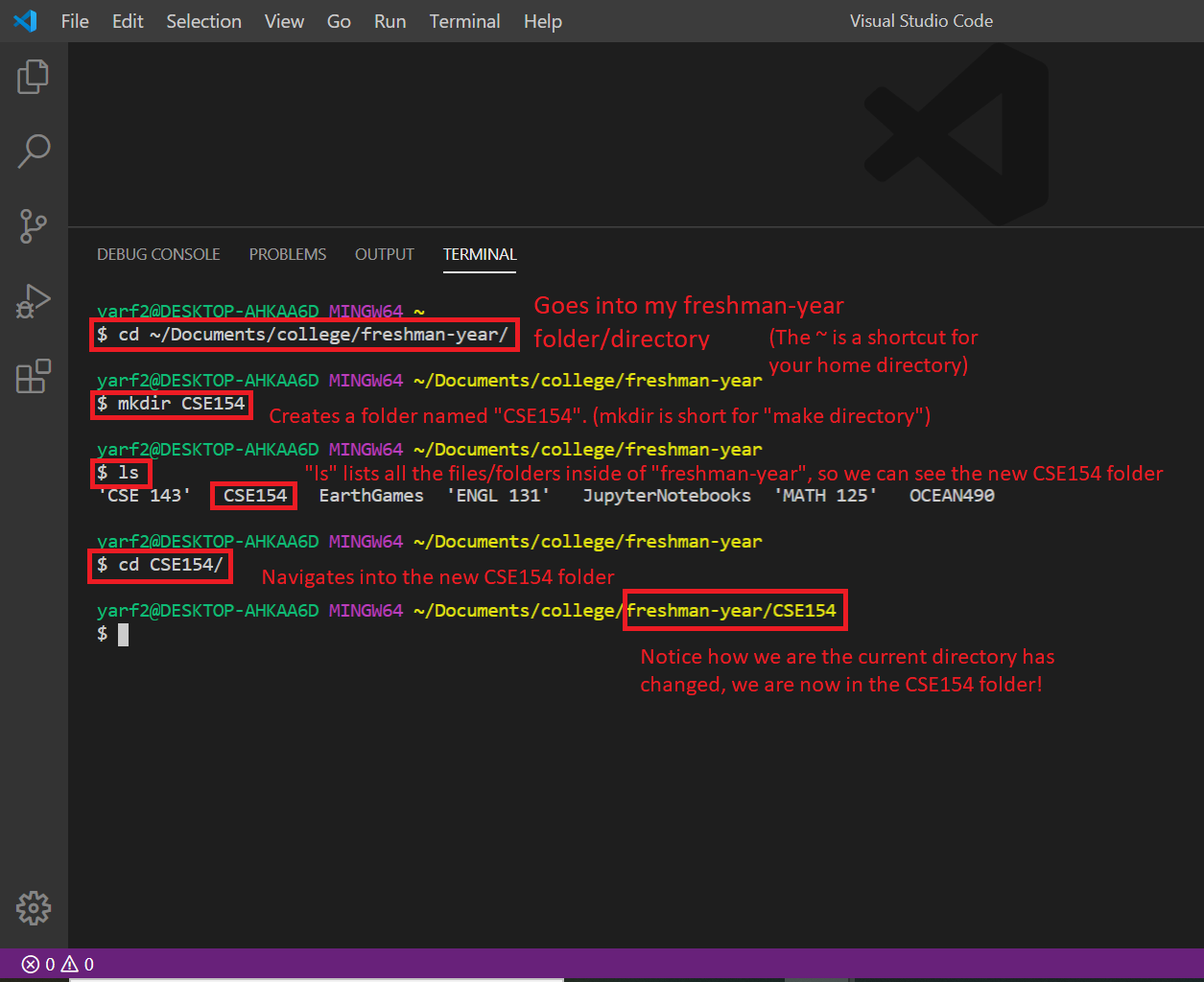 Git and VSCode Setup - Windows
