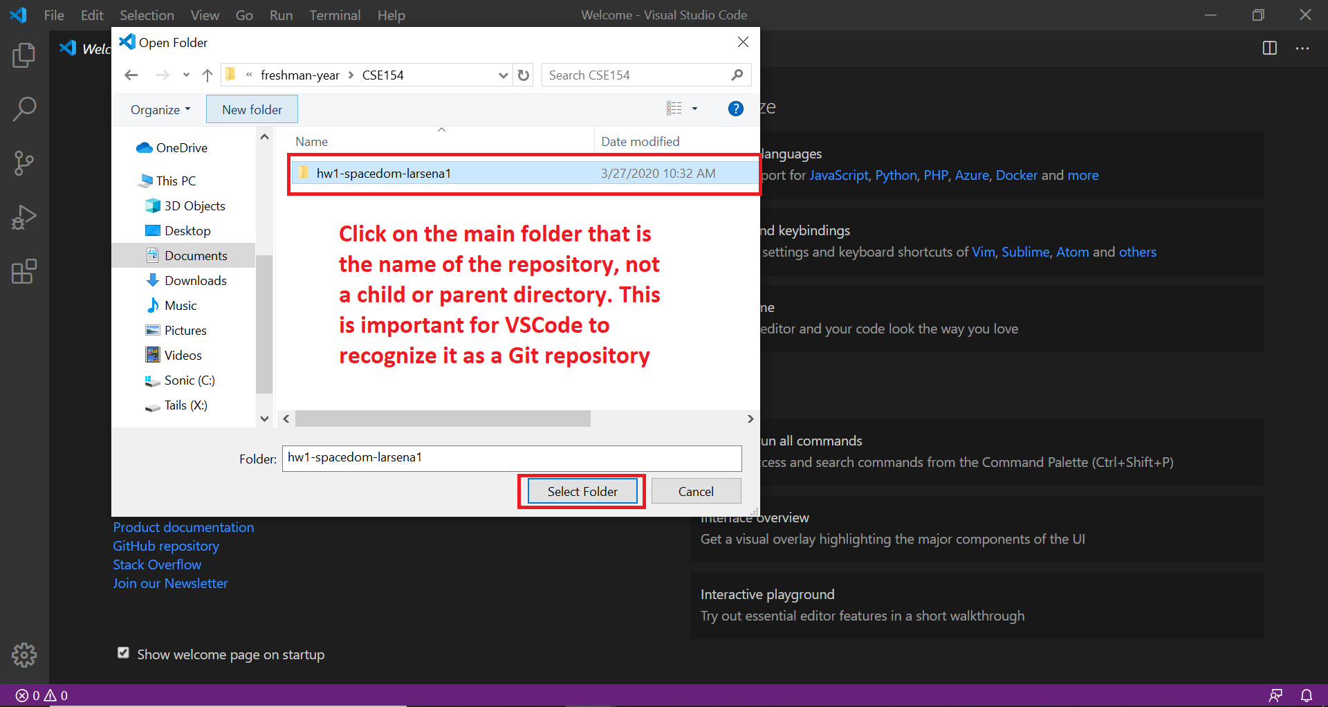 Git and VSCode Setup - Windows
