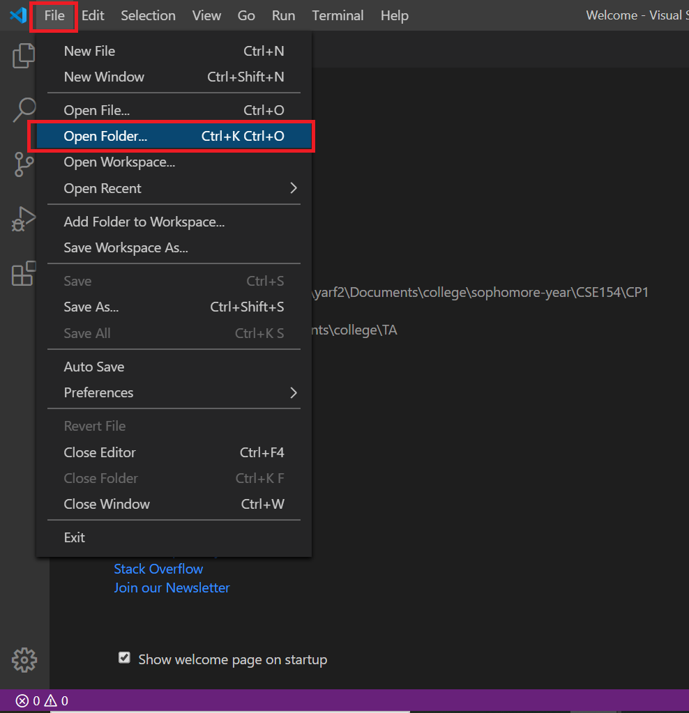 Git and VSCode Setup - Windows