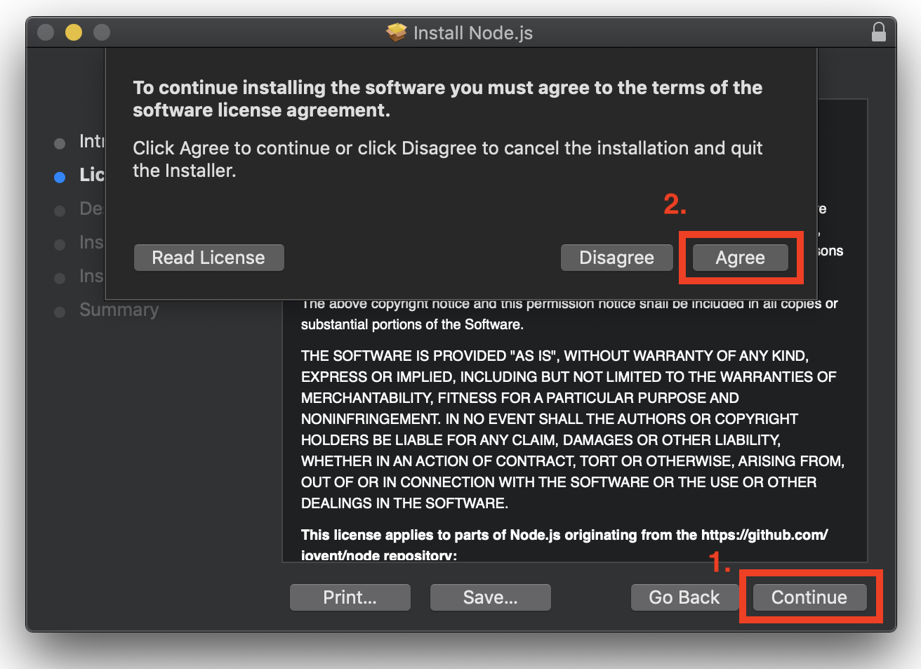 Node/NPM/Validator Setup - Mac
