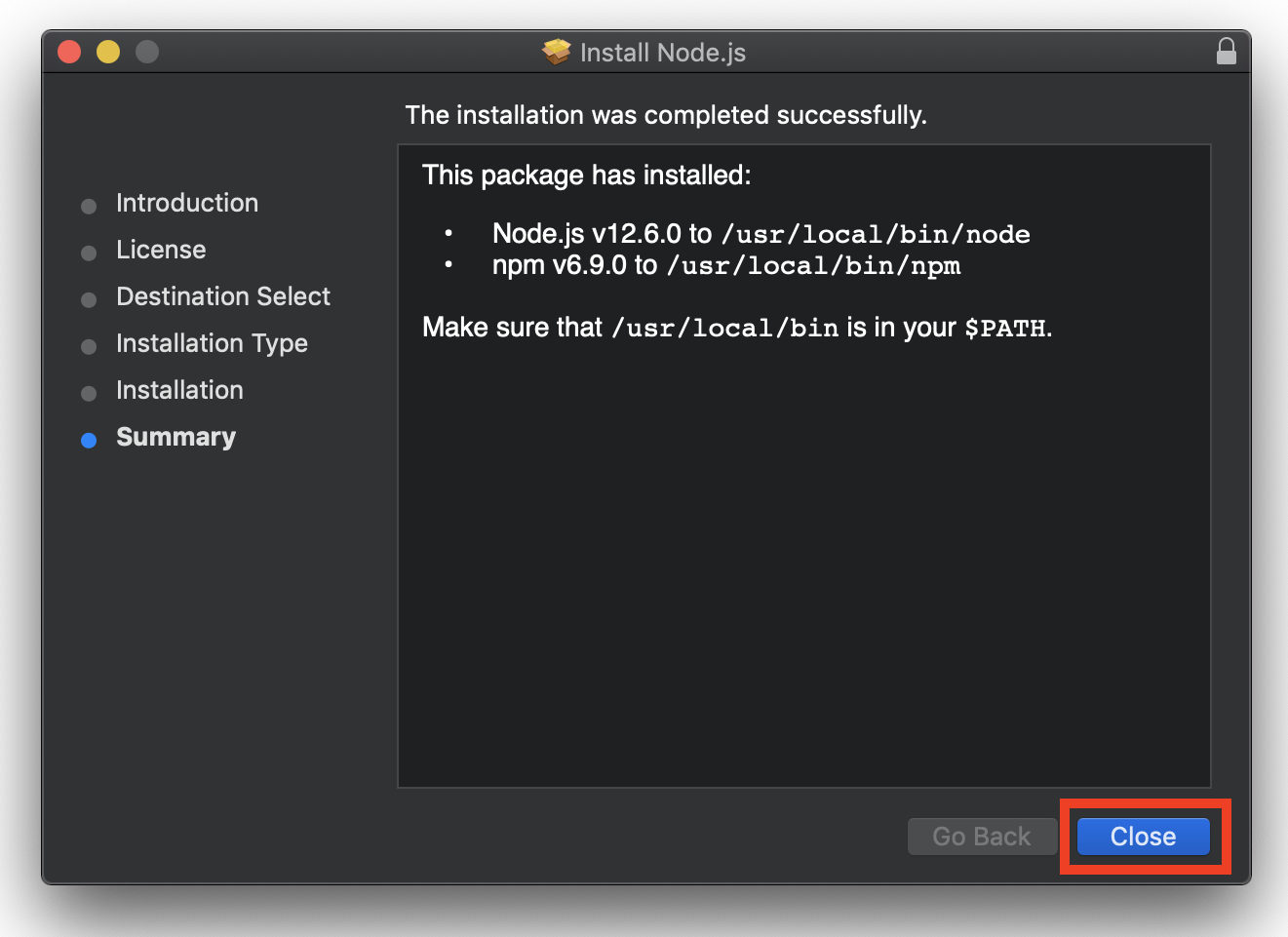 Node/NPM/Validator Setup - Mac