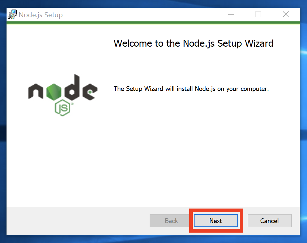 Node/NPM/Validator Setup - Windows