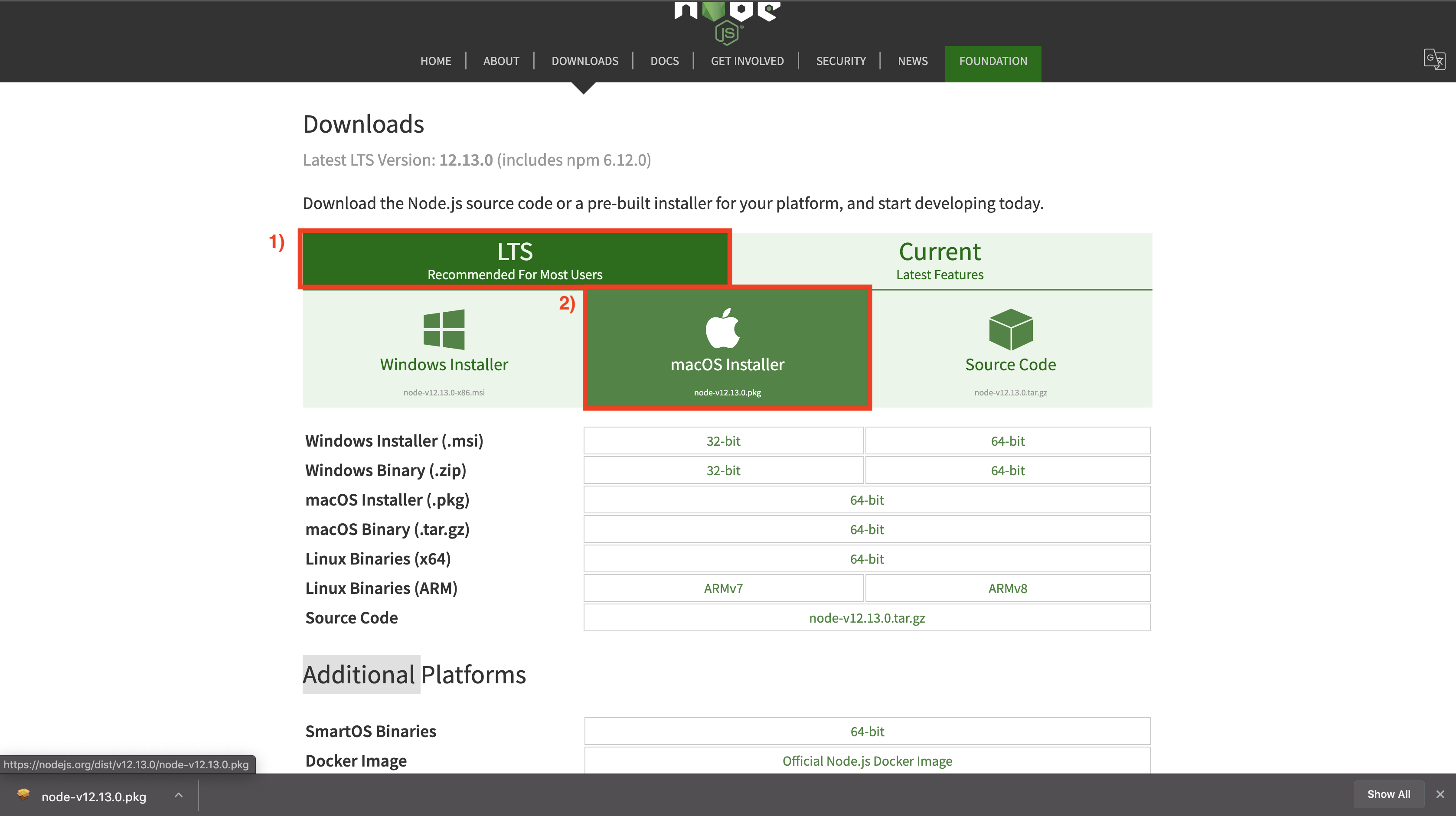 Node/NPM/Validator Setup - Mac