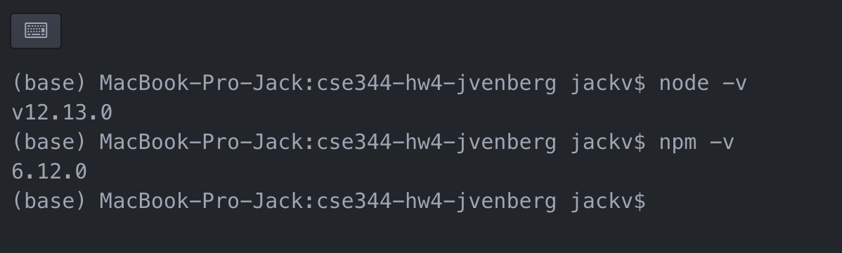 Node/NPM/Validator Setup - Mac
